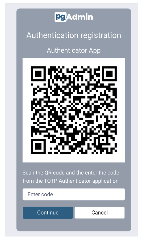 How to setup Two Factor Authentication in pgAdmin 4 | EDB